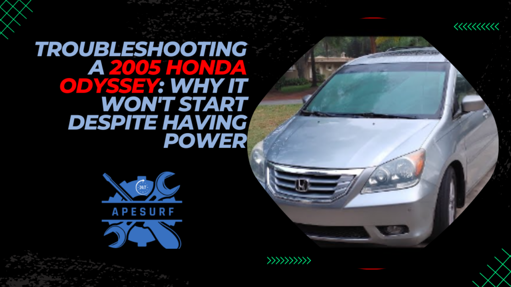 Inspiring Honda Odyssey Car Wont Start Gallery