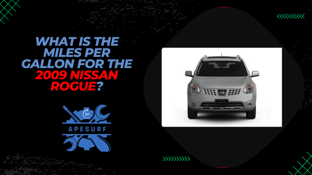 2011 Nissan Rogue Miles Per Gallon