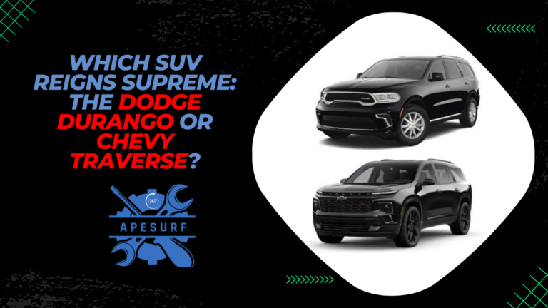 Which SUV Reigns Supreme: The Dodge Durango or Chevy Traverse ...