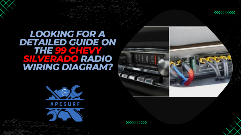 Looking for a Detailed Guide on the 99 Chevy Silverado Radio Wiring ...